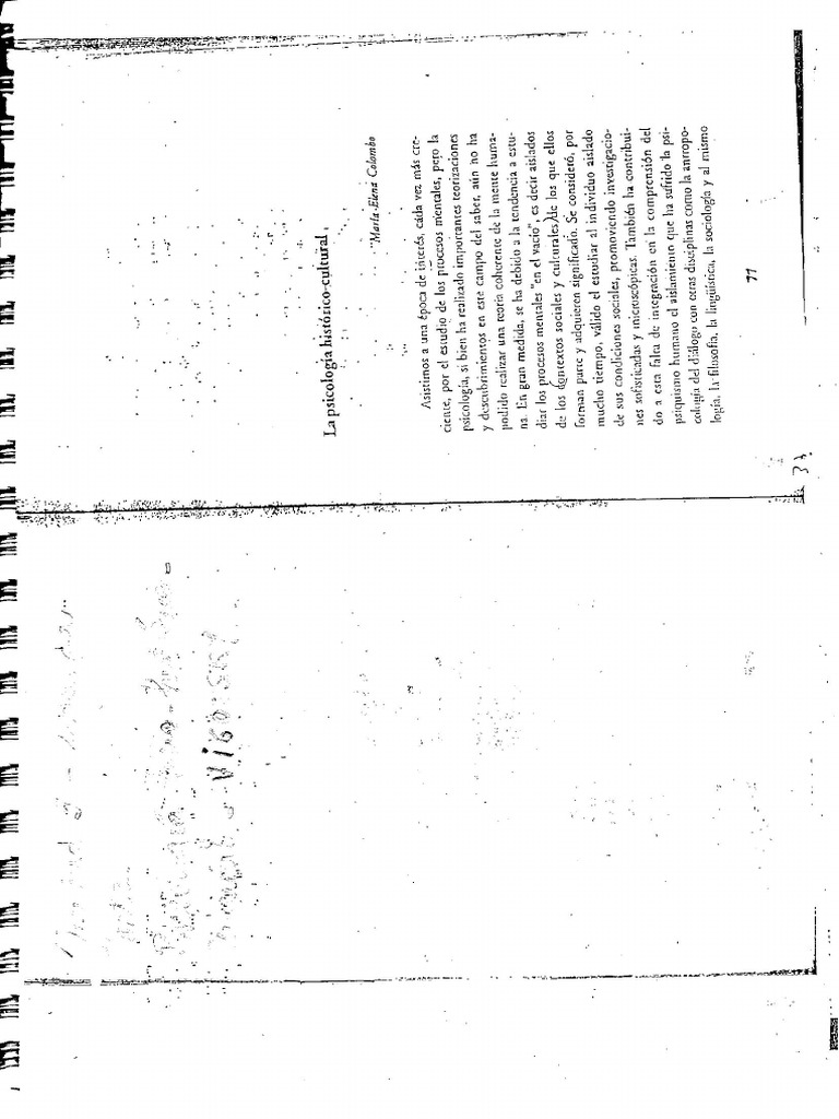 Bibliog. Complementaria de Ps. Sociohist. Cultural. Vygotsky - coloMBO ...