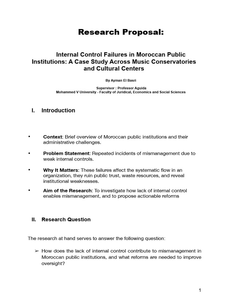 Research proposal MBA | PDF | Experience | Science