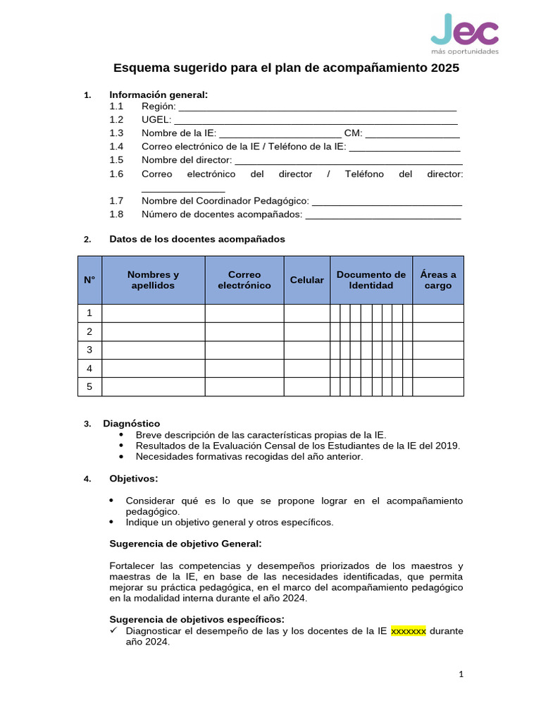 PLAN_DE_ACOMPA_AMIENTO_PEDAG_GICO_CP_SUGERIDO | PDF | Maestros ...
