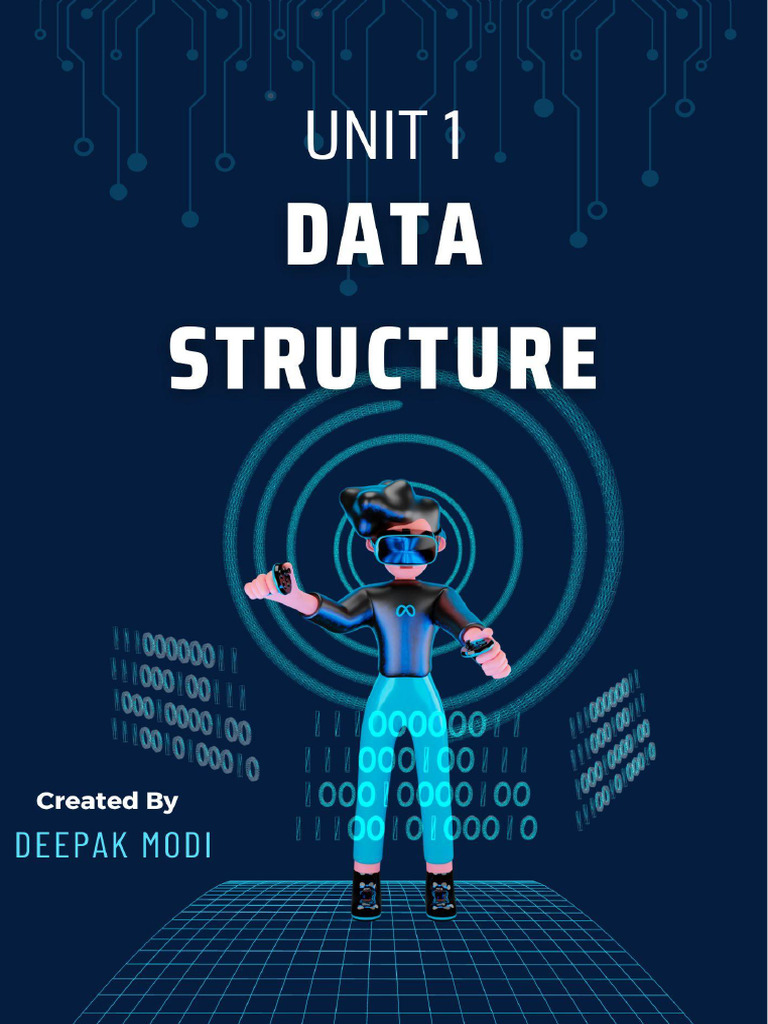DSA Unit 1- Introduction to Data Structures and Algorithms | PDF | Time Complexity | Algorithms