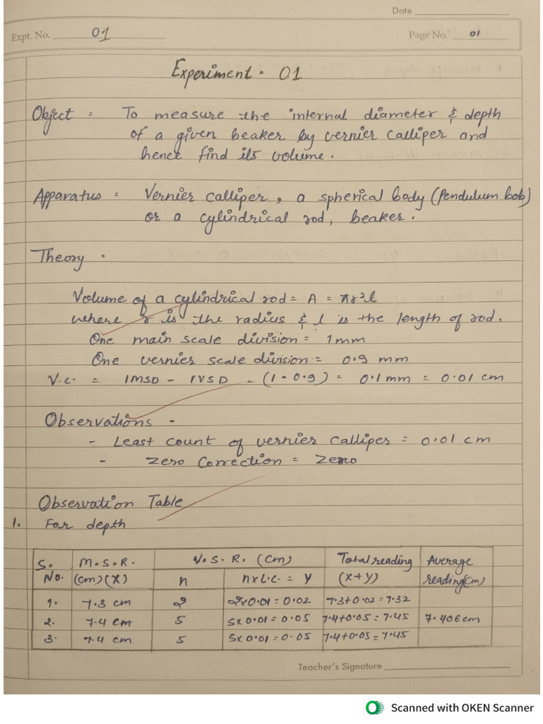Physics Practical Terms 1 | PDF