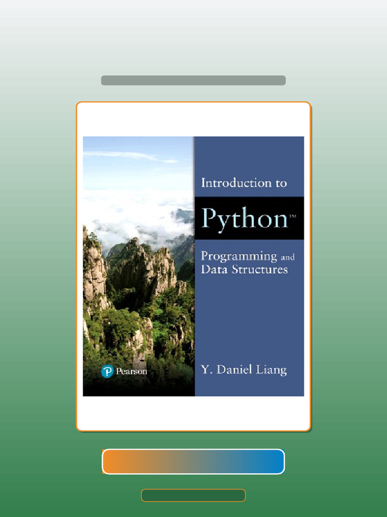 Test Bank for Revel for Introduction to Python Programming and Data ...
