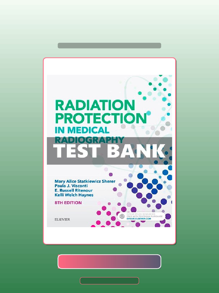 Radiation Protection in Medical Radiography 8 Ed Sherer Ebook and ...