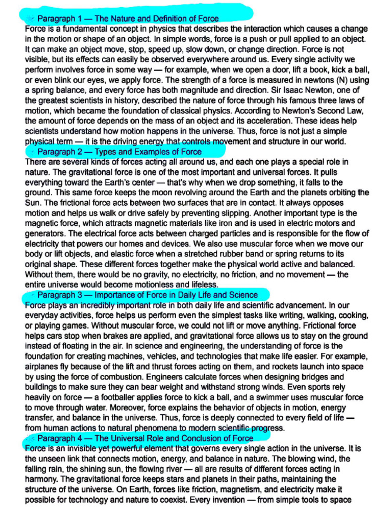 Demo Paragraph | PDF