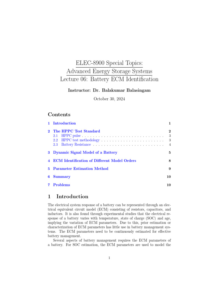BMSLec06_ECMid | PDF | Electrical Network | Electrical Engineering