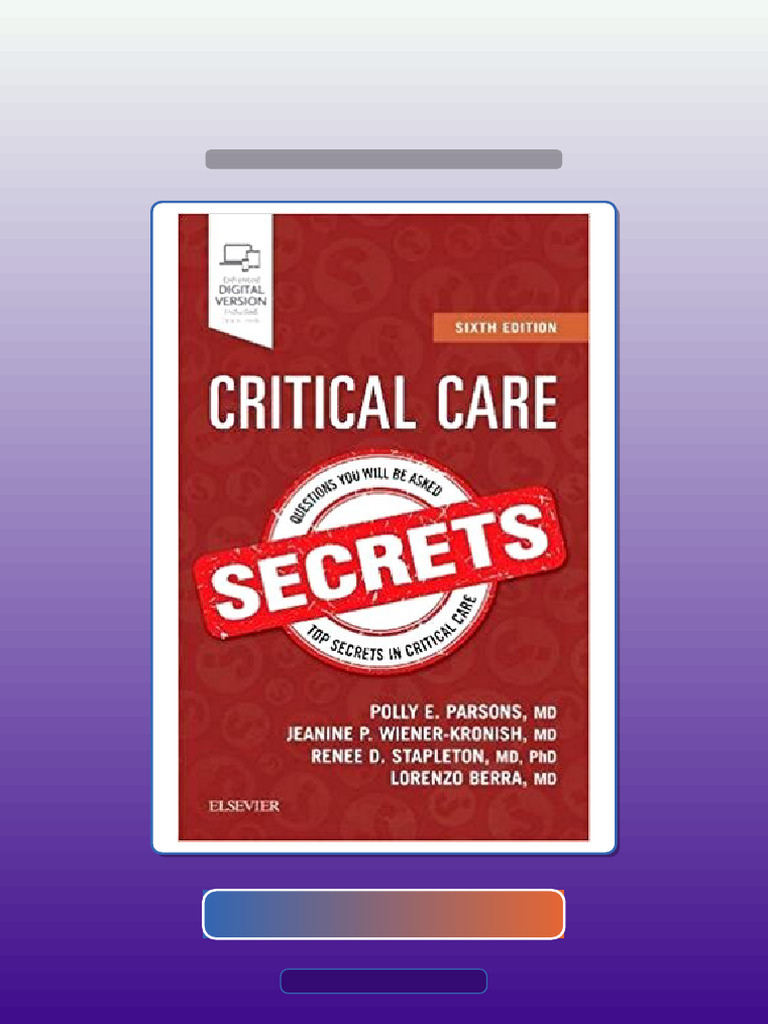 Test Bank of Critical Care Secrets 6th Edition Renee Doney Stapleton ...