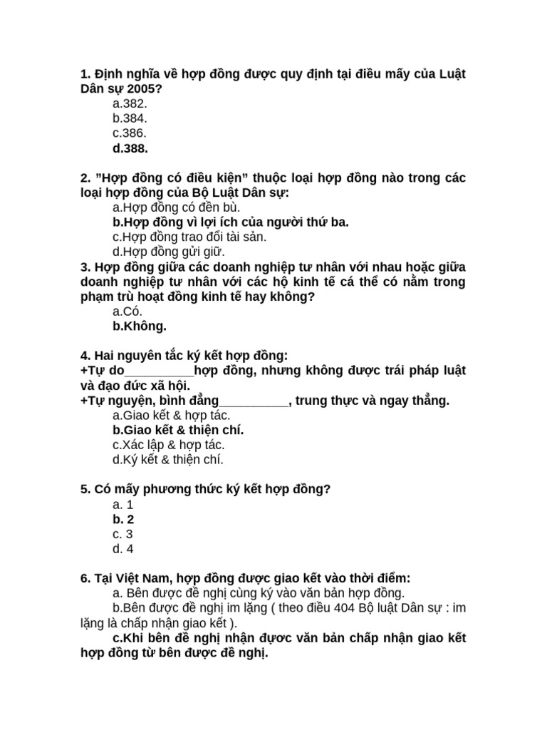 Hop Dong 1918 | PDF