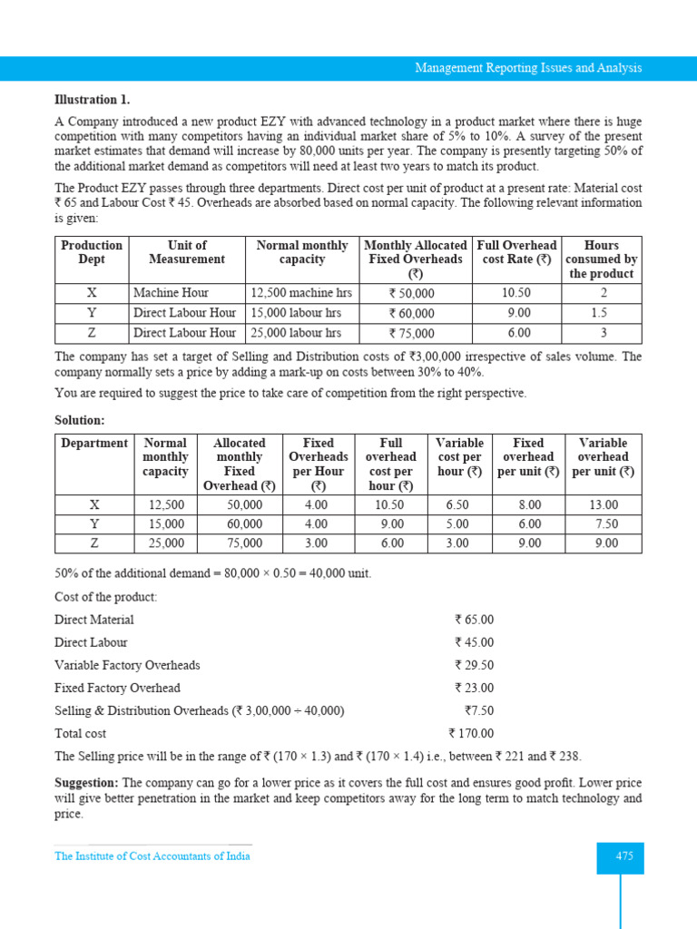 ICMAI - Paper17_Syll-2022-493-509 | PDF | Cost Accounting | Revenue