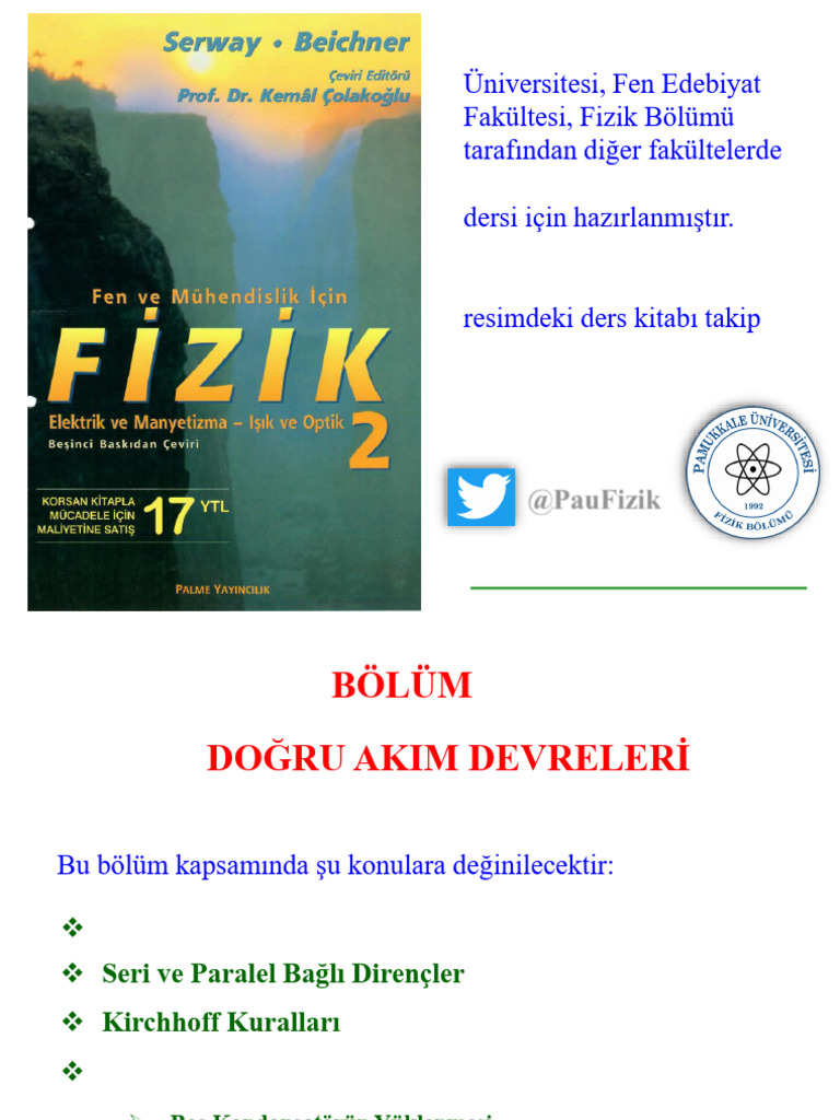 Bolum 28 Dogru Akim Devreleri | PDF