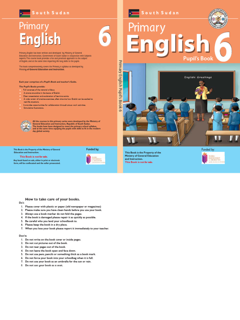 Primary English Pupil's Book 6 South Sudan | PDF | Wedding