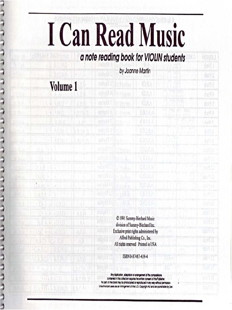 I Can Read Music | PDF