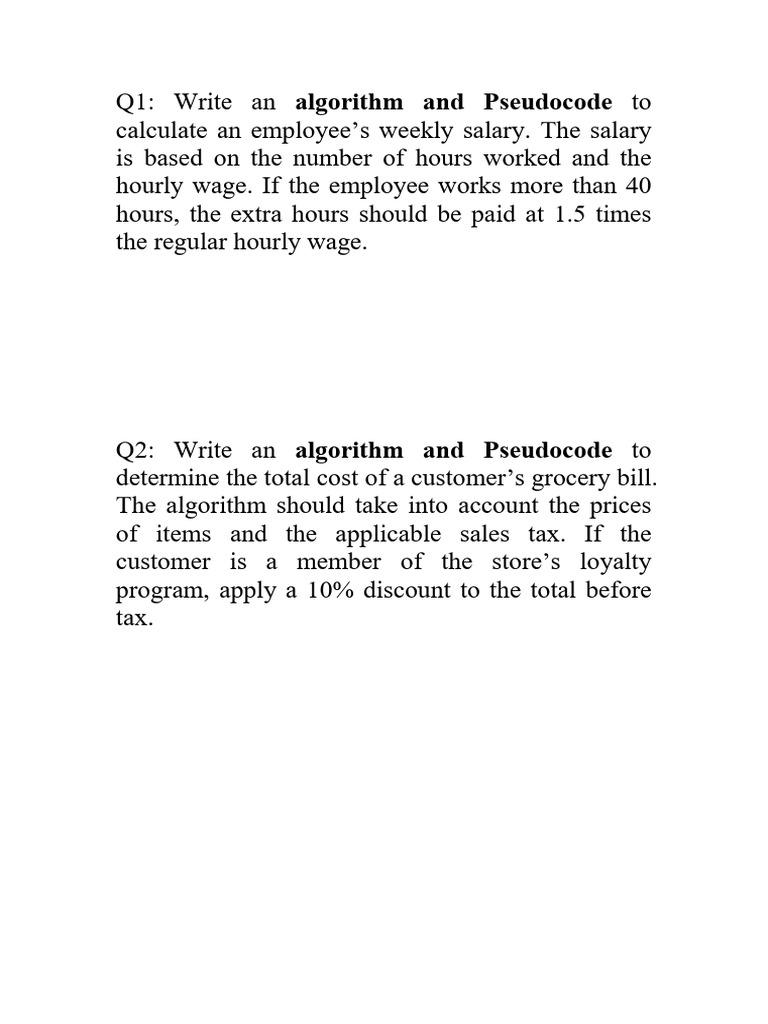 Algorithms Assignment | PDF