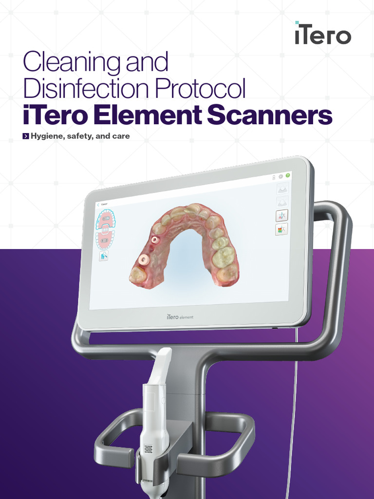 iTero Scanner Cleaning Protocol Guide | PDF | Disinfectant