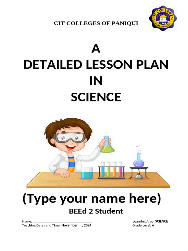 SAMPLE-DLP-IN-SCIENCE-6 | PDF | Mixture | Homogeneity And Heterogeneity