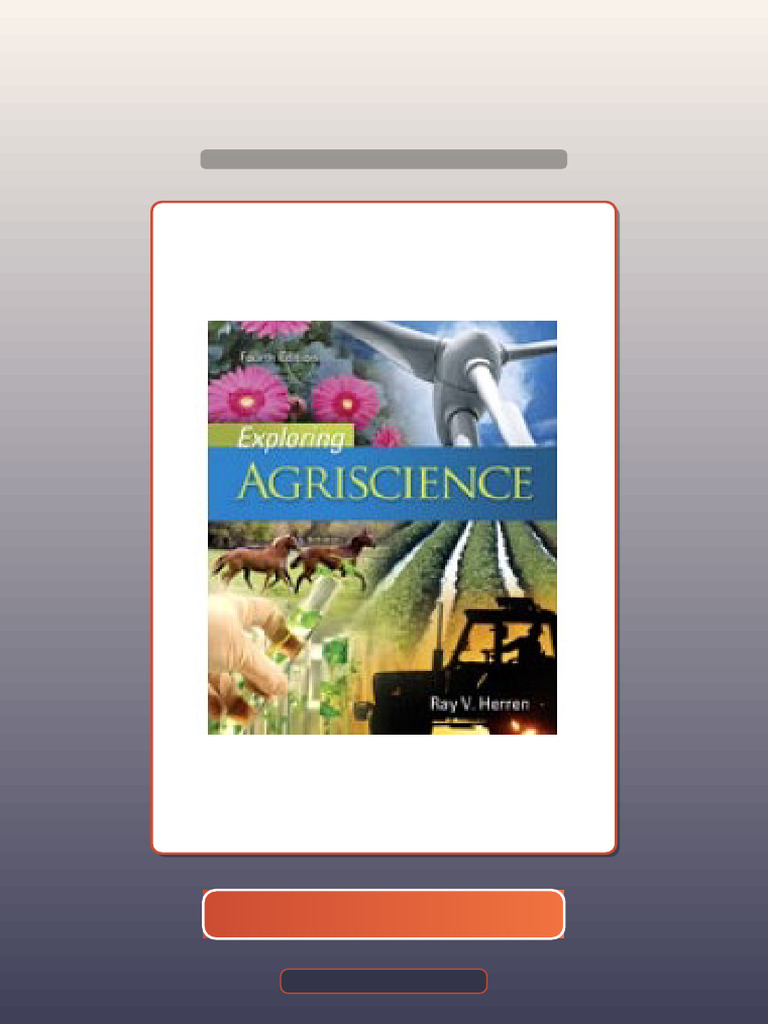Test Bank for Exploring Agriscience 4th Edition | PDF | Agriculture ...