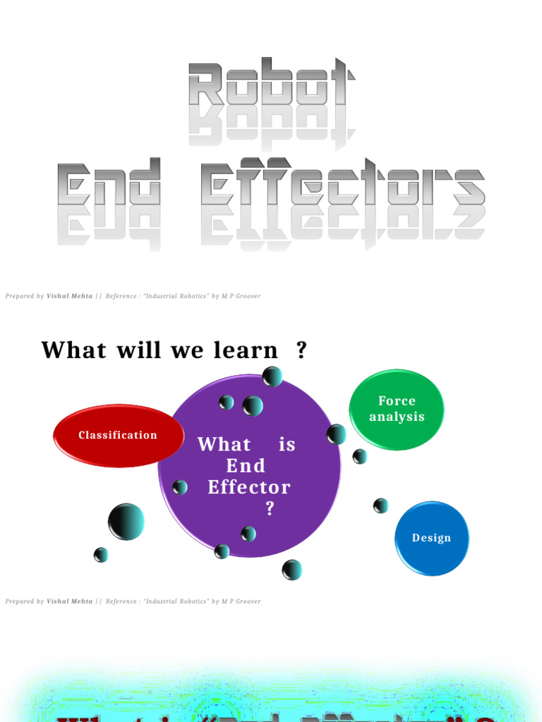 Robot End Effectors | PDF | Mechanical Engineering | Robotics