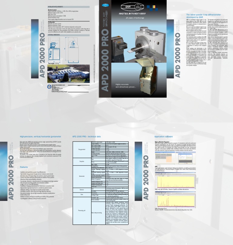 APD 2000 PRO: A Highly Accurate and Versatile Powder X-ray ...