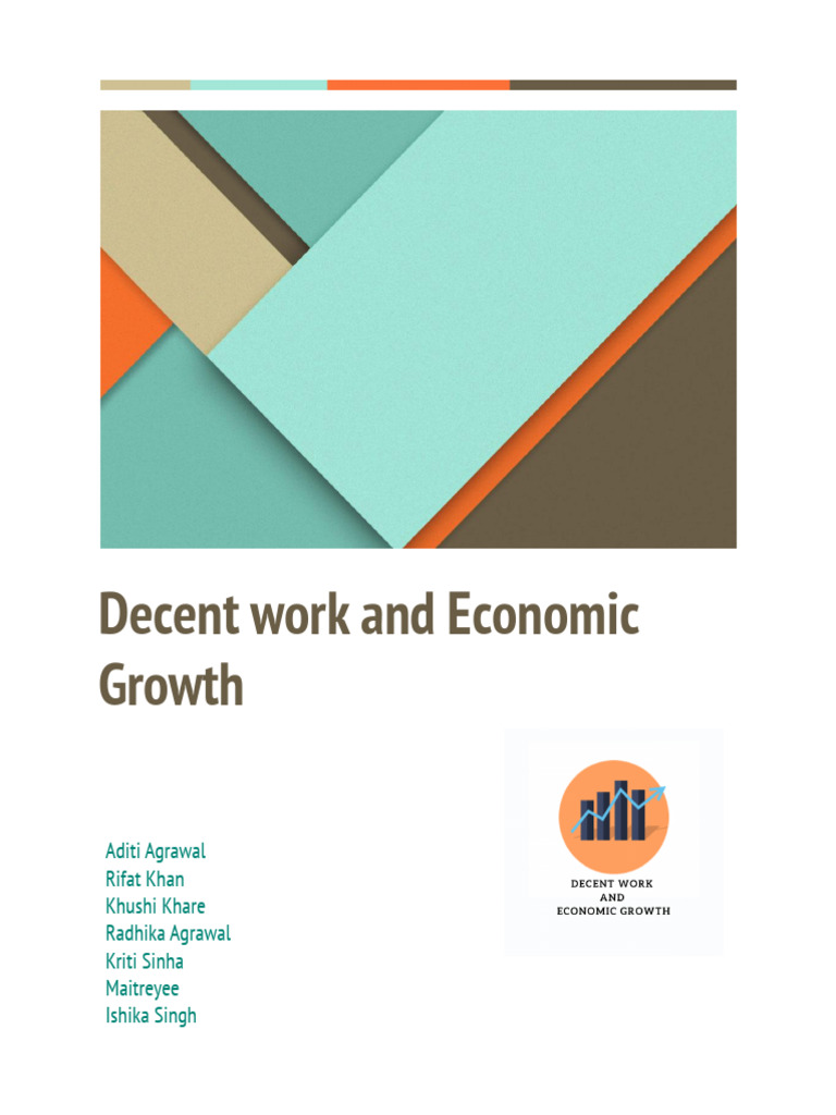Research Paper- SDG- Decent Work and Economic Growth (1) | PDF ...