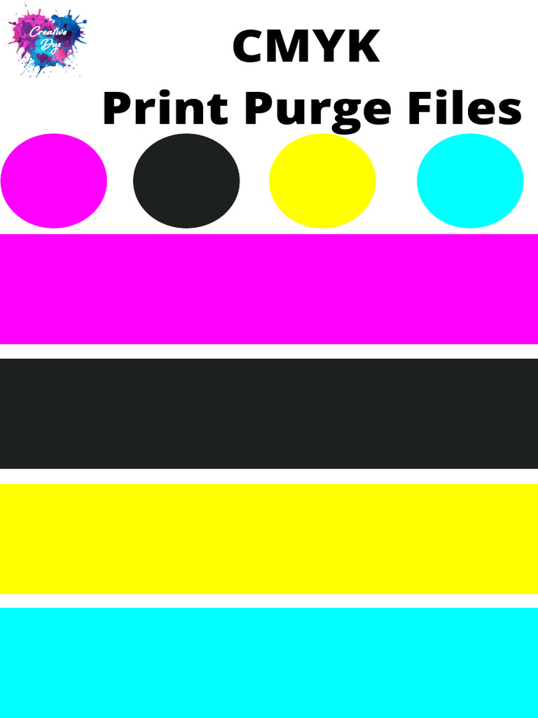 CMYK - Print Purge Files | PDF