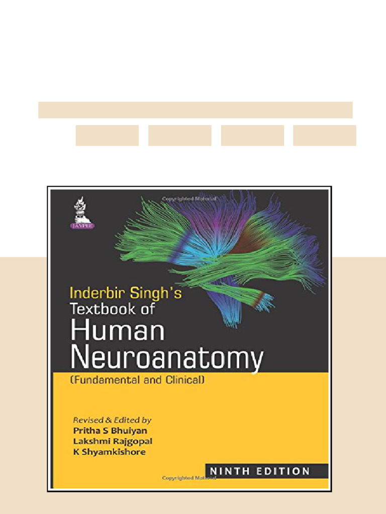 Inderbir Singh s Textbook of Human Neuroanatomy Fundamental and Clinical 9th Edition Edition ...