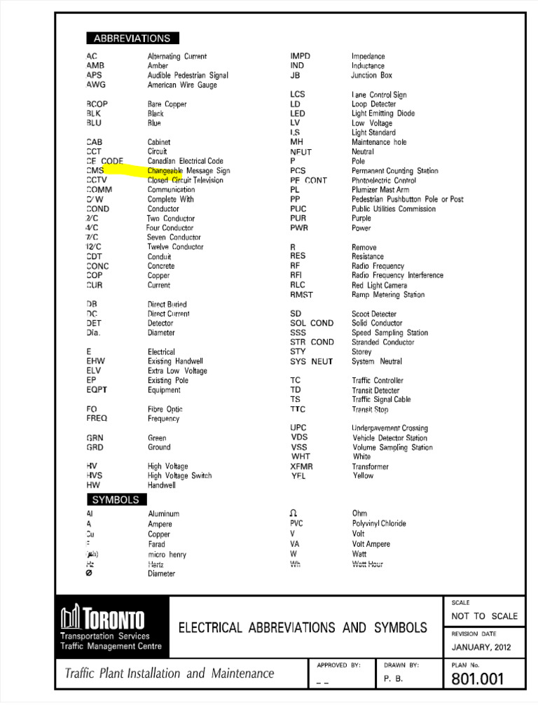 City of Toronto Traffic Signals Standards | PDF