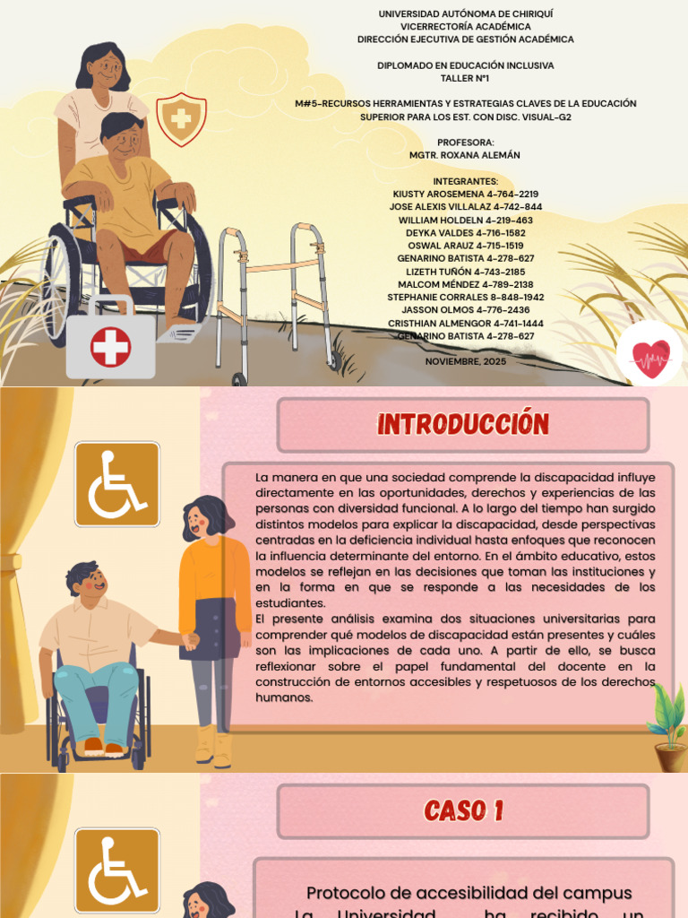 Modelos de Discapacidad. Grupo | PDF | Invalidez | Accesibilidad