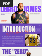 LeBron James: Career Highlights and Insights | PDF | Sports & Recreation