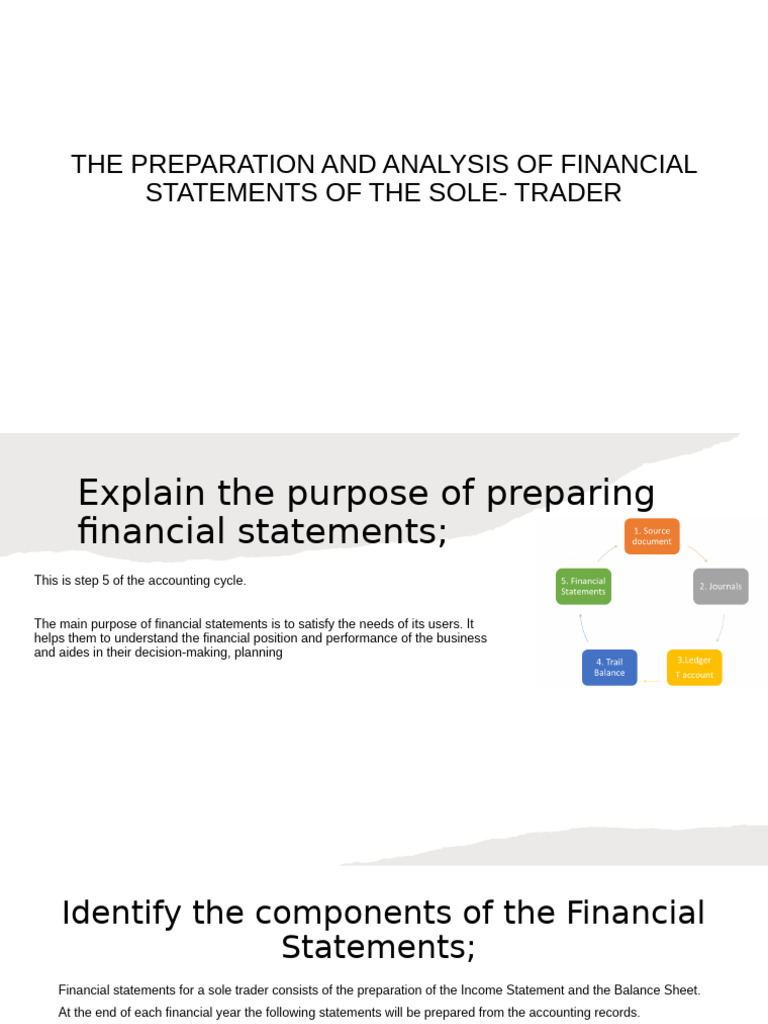 POA CLASS 7- Financials | PDF | Income Statement | Working Capital