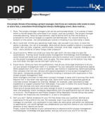 APM Full Membership Guide | PDF | Project Management | Experience