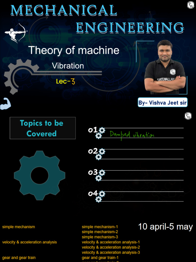 Vibration - 03 _ Class Notes | PDF