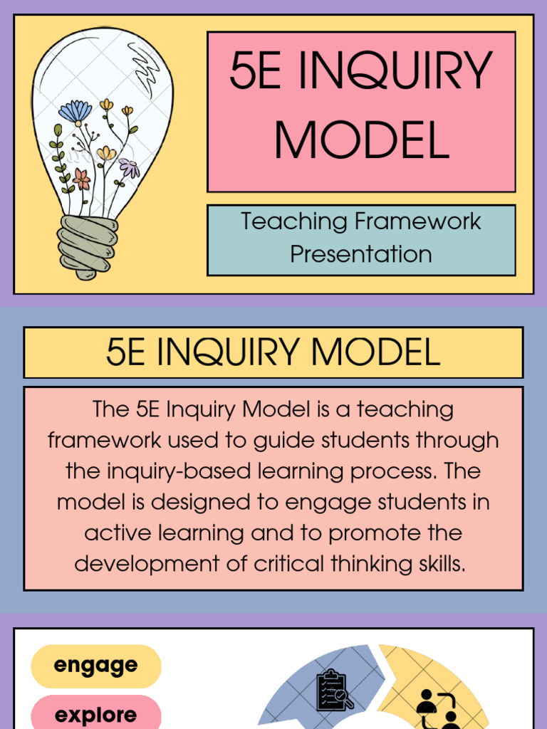 5E Inquiry Model - 20251206 - 022437 - 0000 | PDF