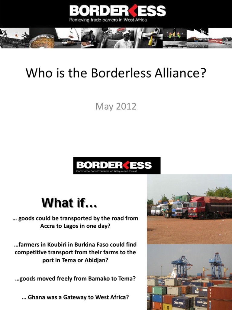 Borderless Alliance Structure, Function Vanessa Adams USAID Trade Hub ...