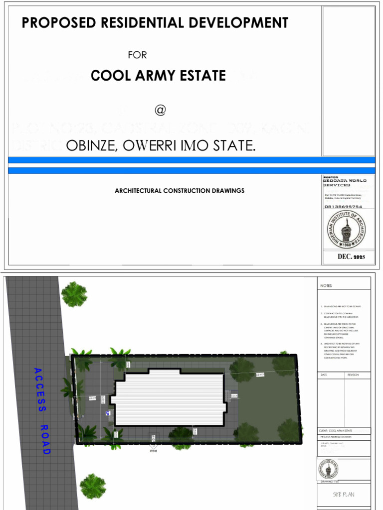 Cool Army Estate Development Plans | PDF