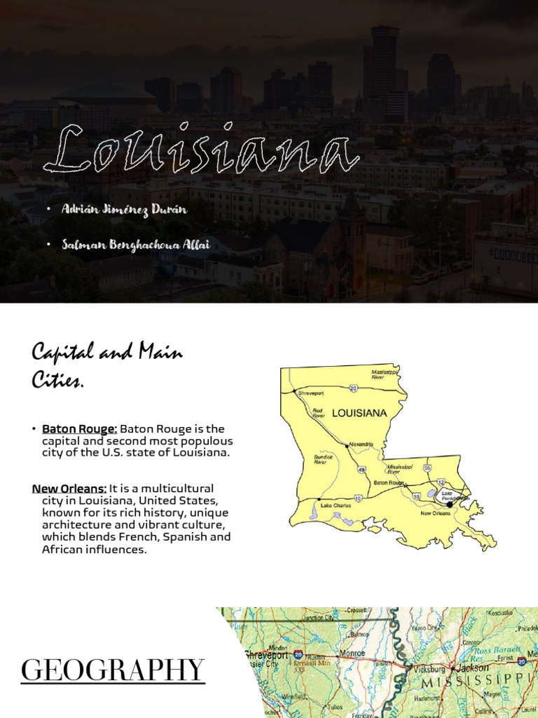 Discover Louisiana: Culture, Wildlife, and Food | PDF | Louisiana