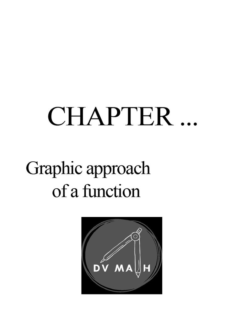 3G - 08 - Graphical Approach of a Function - Course | PDF | Function ...