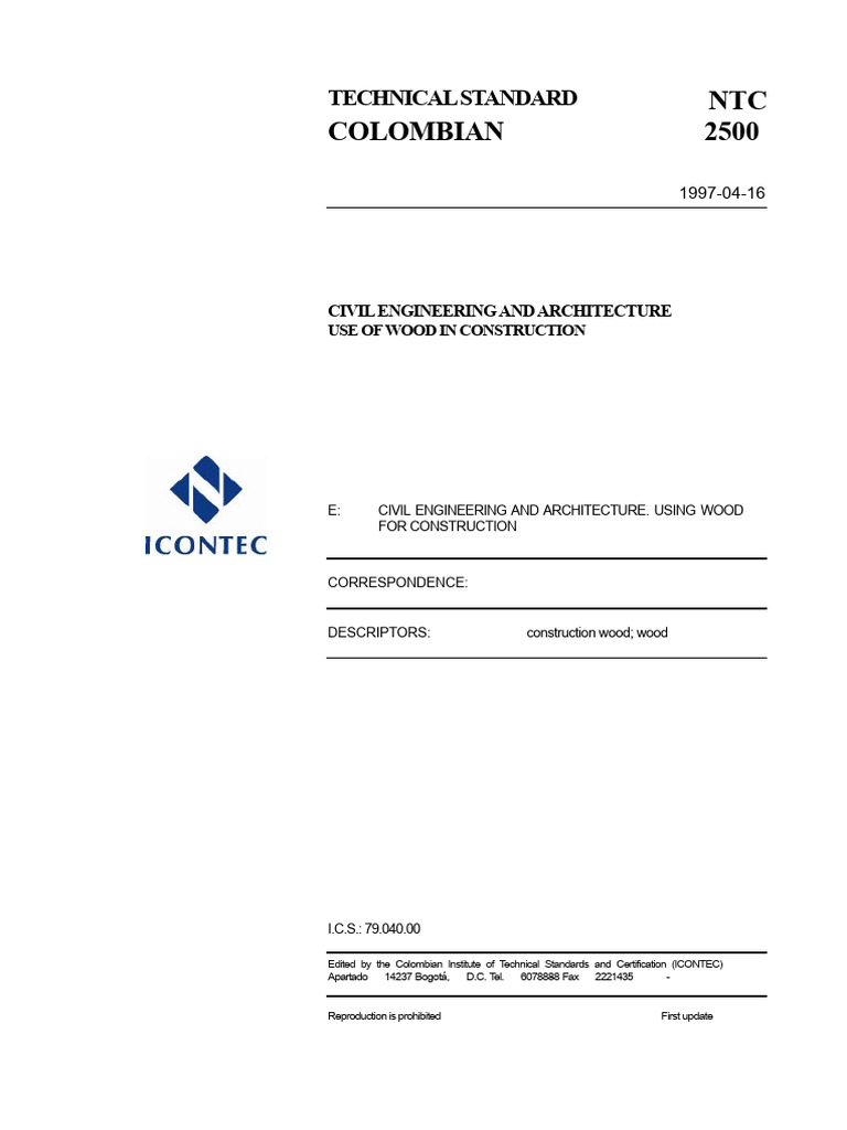 NTC-2500.pdf | PDF | Wood