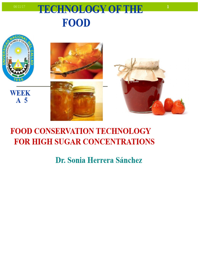 Sugar as a Food Preservation Method | PDF | Fruit Preserves | Sugar
