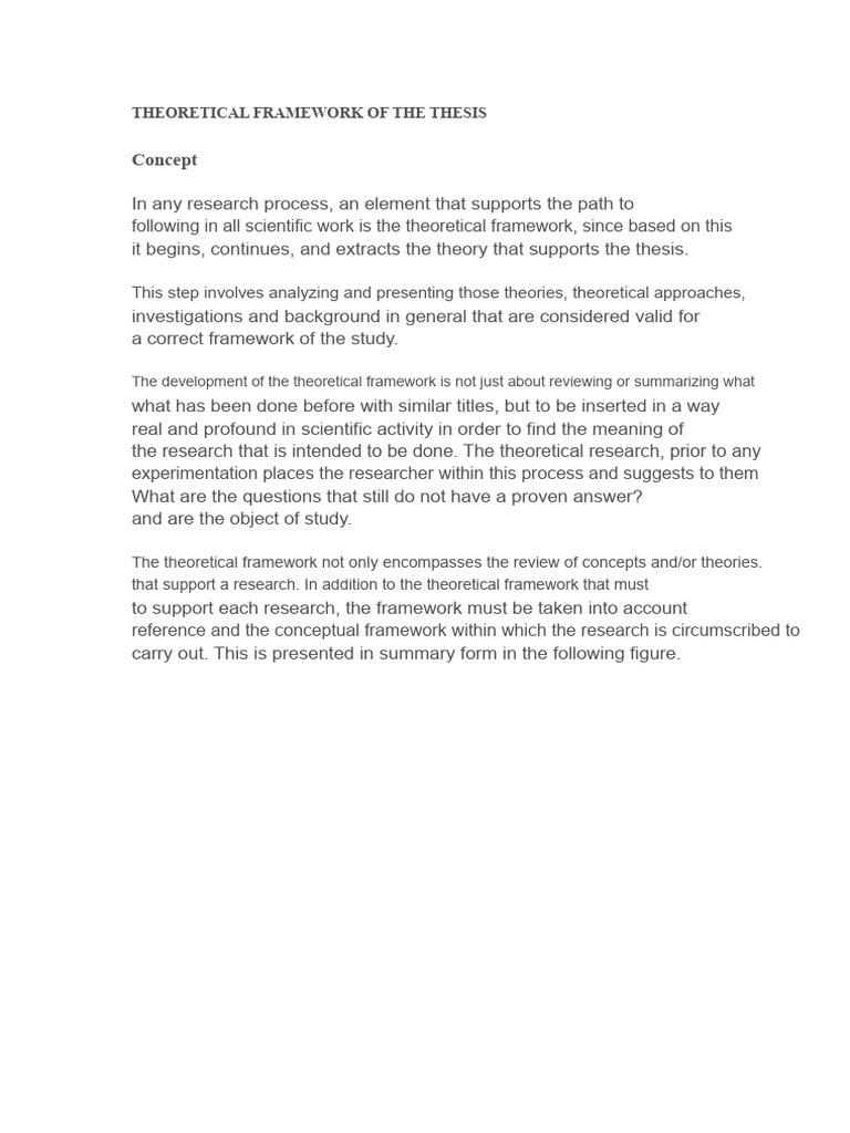 Understanding Theoretical Frameworks in Research | PDF | Theory | Concept