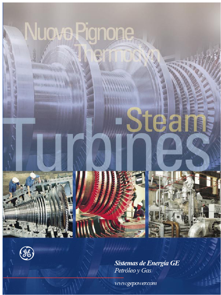 Turbinas de Vapor GE Oil & Gas: Diseño y Aplicaciones | PDF | Turbina ...