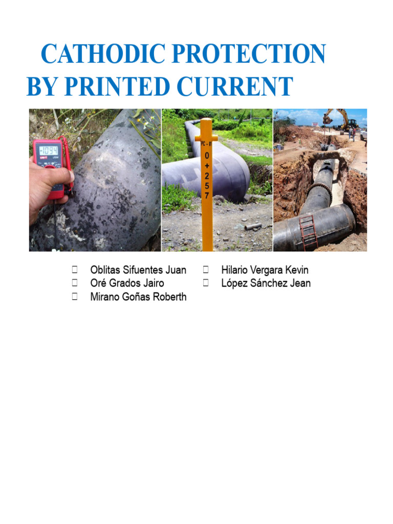 Cathodic Protection by Impressed Current (Improved) | PDF | Corrosion ...