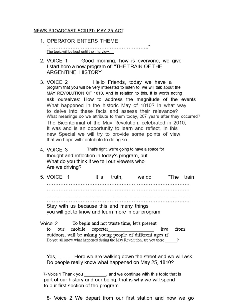News Script May 25 | PDF