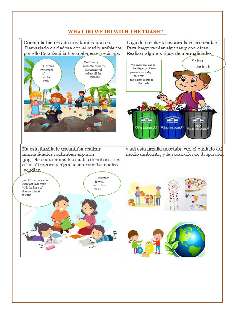 What Do We Do With The Trash | PDF