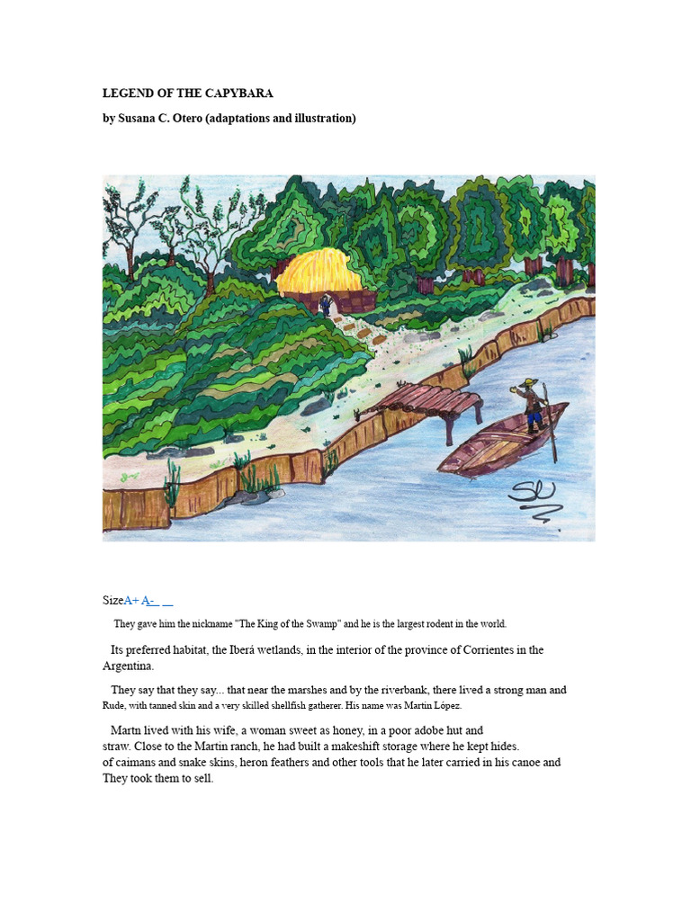 legend of the capybara | PDF