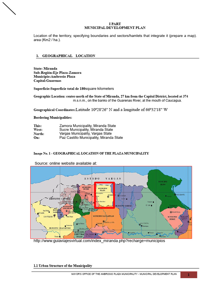 Municipal Development Plan - Plaza 2014-2017 v1.0 | PDF