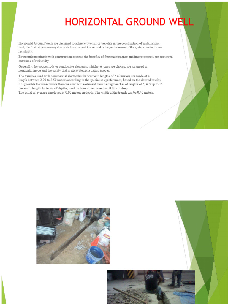Horizontal Ground Well | PDF