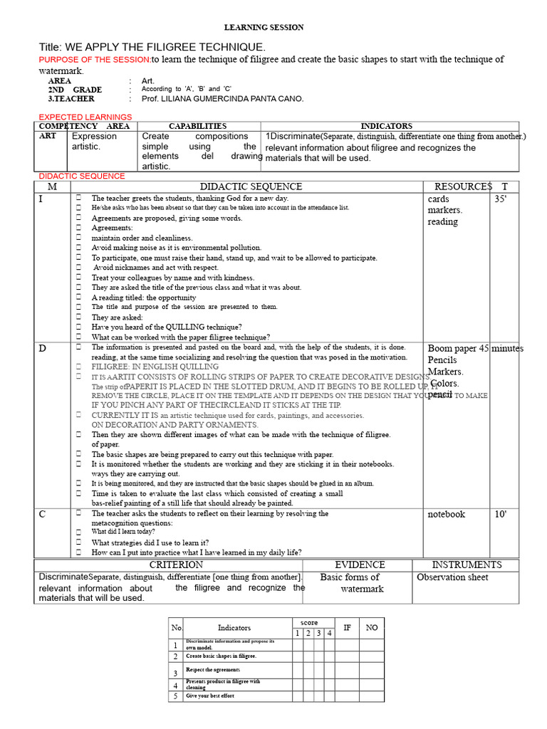 LEARNING SESSION Watermark 2nd | PDF | Cognitive Science | Learning