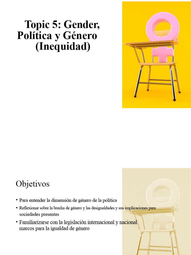 Brechas de Género en Política y Sociedad | PDF | Estudios de género ...