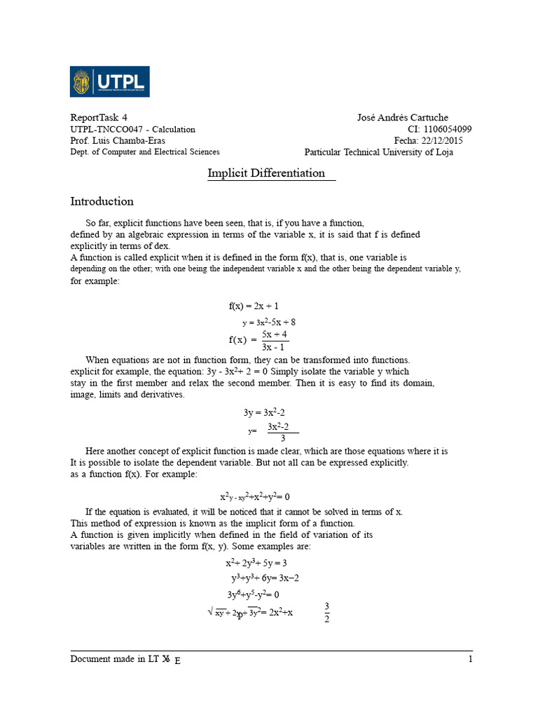 Derivatives_Implicit_Derivation | PDF | Function (Mathematics) | Derivative