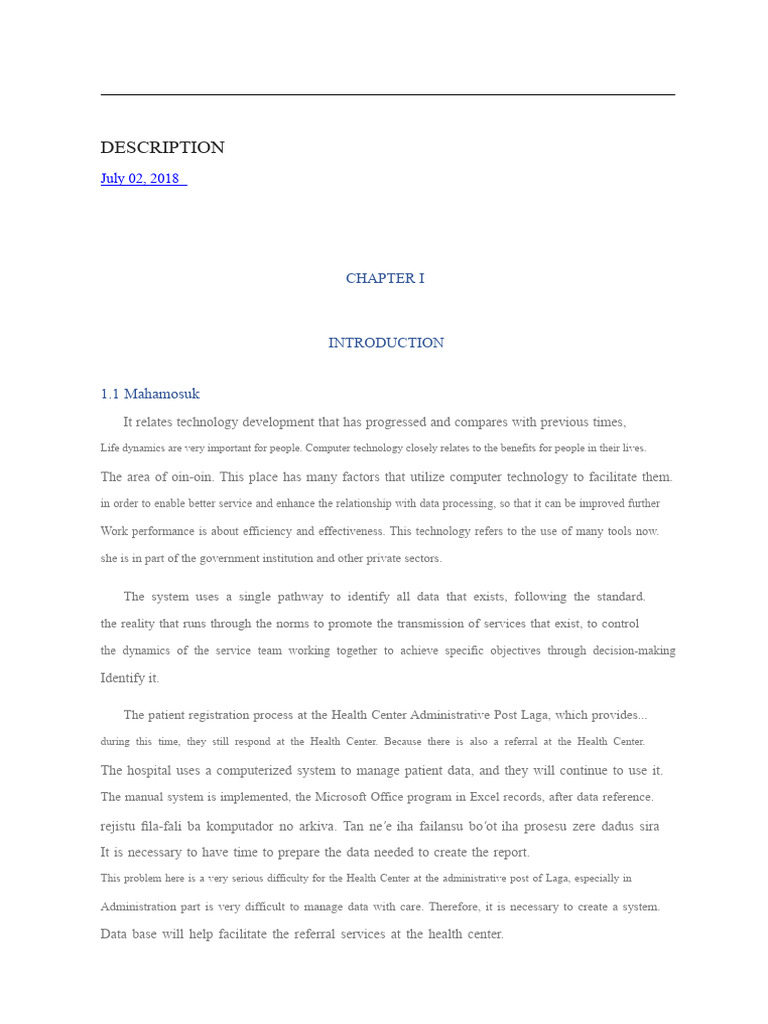 example pap | PDF | System | Databases