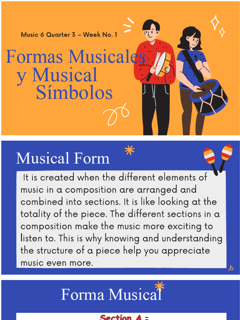 Formas Musicales: Binaria, Ternaria y Rondo | PDF